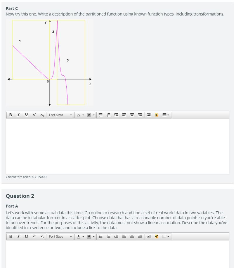 We can partition complex graphs to describe them. | Chegg.com