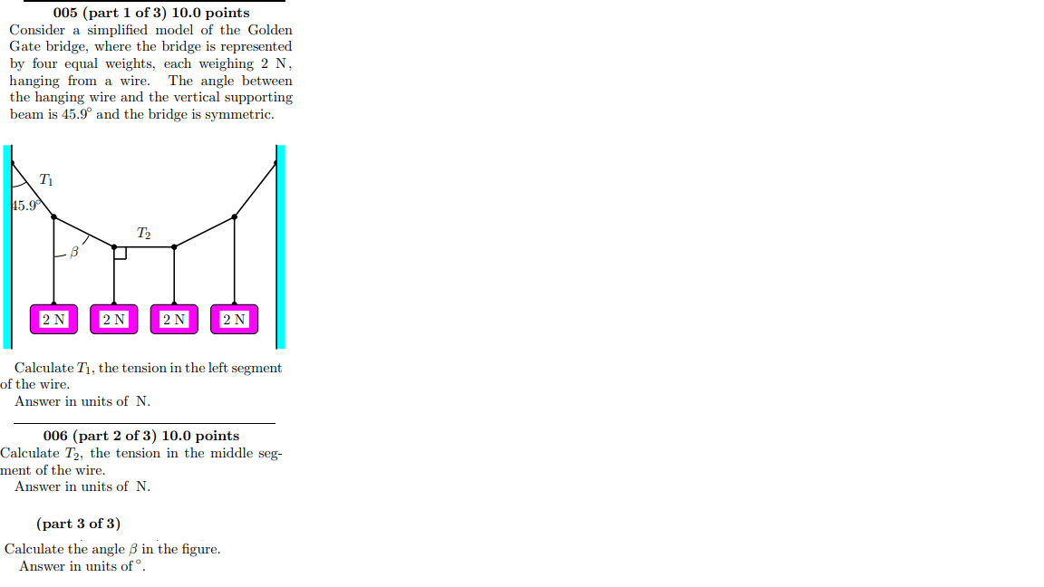 Solved 005 (part 1 of 3 ) 10.0 points Consider a simplified | Chegg.com