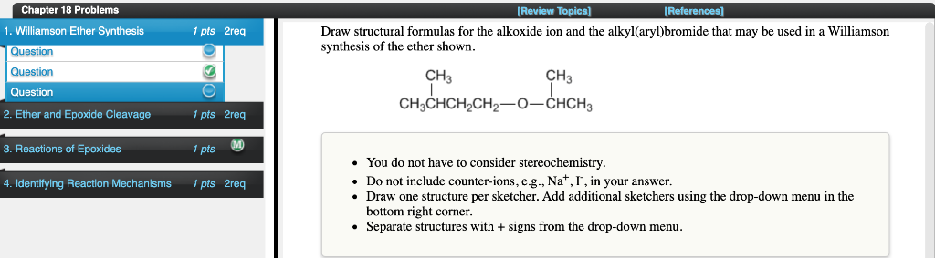 Solved Chapter 18 Problems References] [Review Topics] Draw | Chegg.com