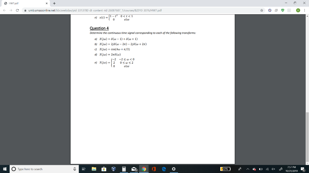 Solved - 0% HW7.pdf → C u mb.umassonline.net/bbcswebdav/pid | Chegg.com