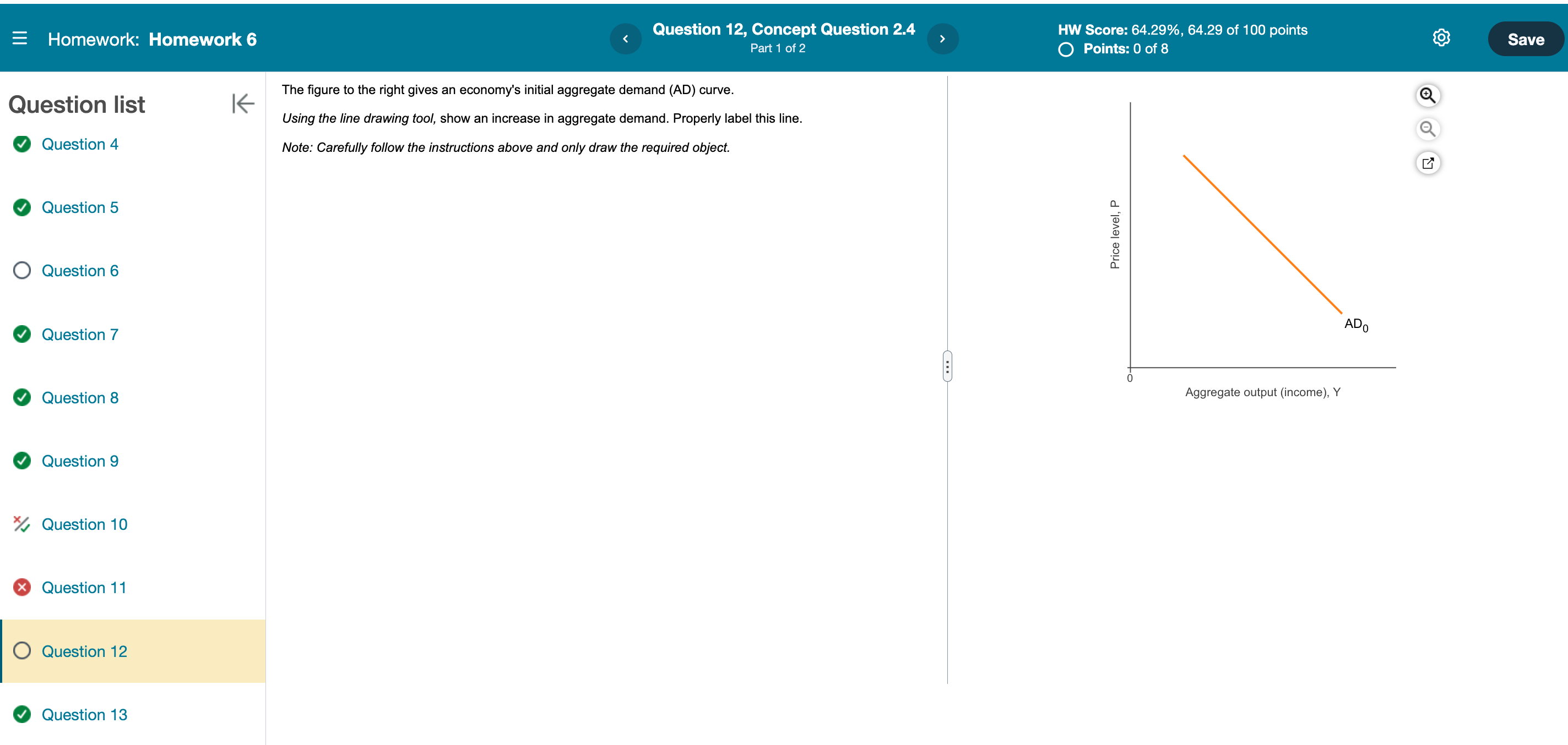 Solved QQuestion 13The figure to the right gives an | Chegg.com