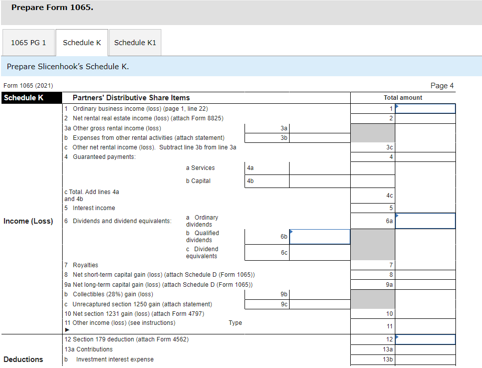 G Check applicable boxes: H Check accounting method: | Chegg.com