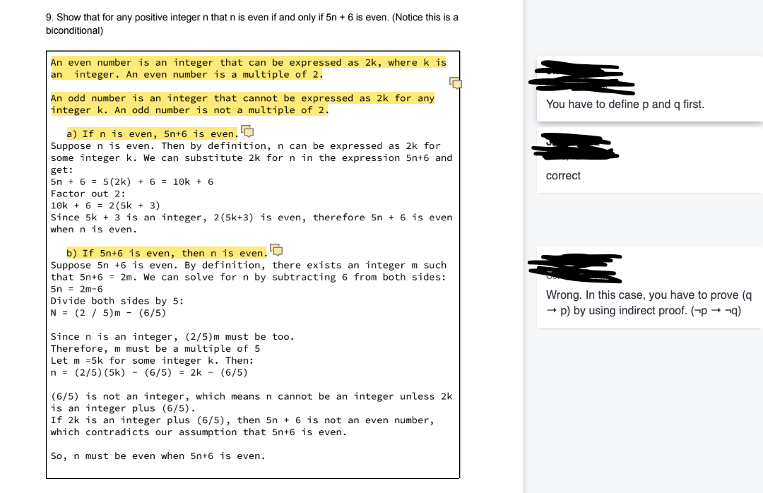 Solved Write your solution in the format shown in the | Chegg.com