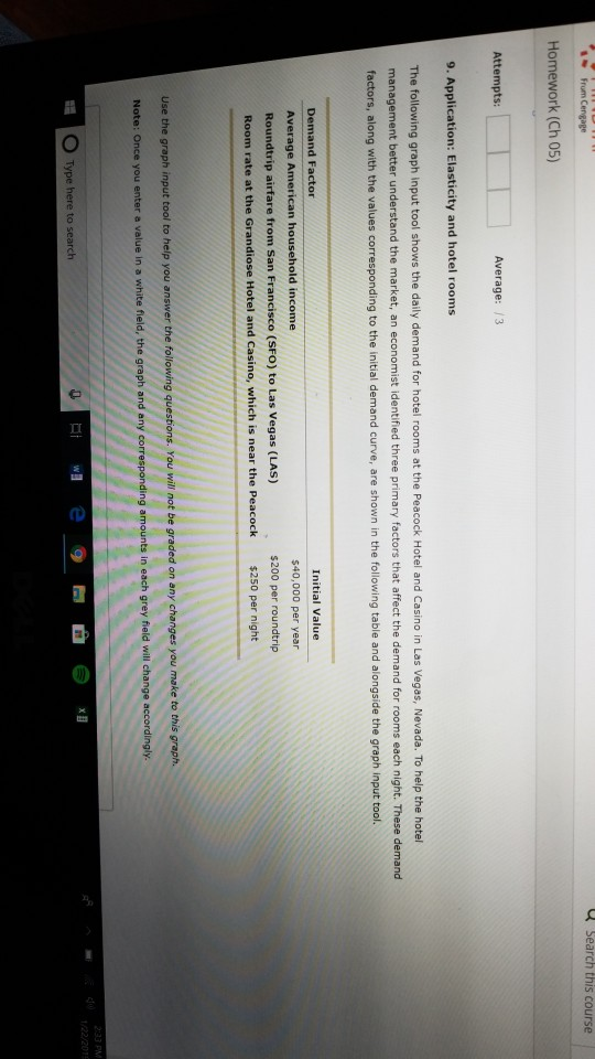 QSearch this course Homework (Ch 05) Attempts: | Chegg.com