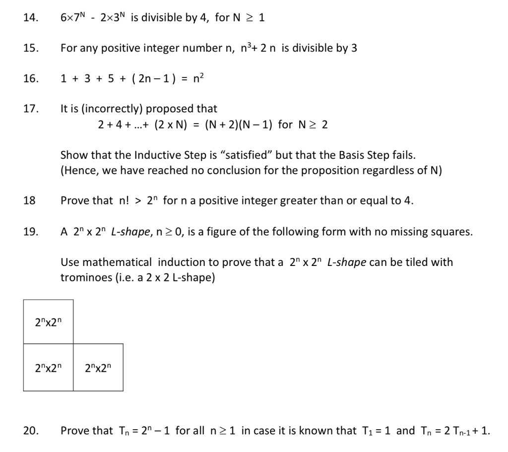 Solved Prove each of the statements using Mathematical | Chegg.com
