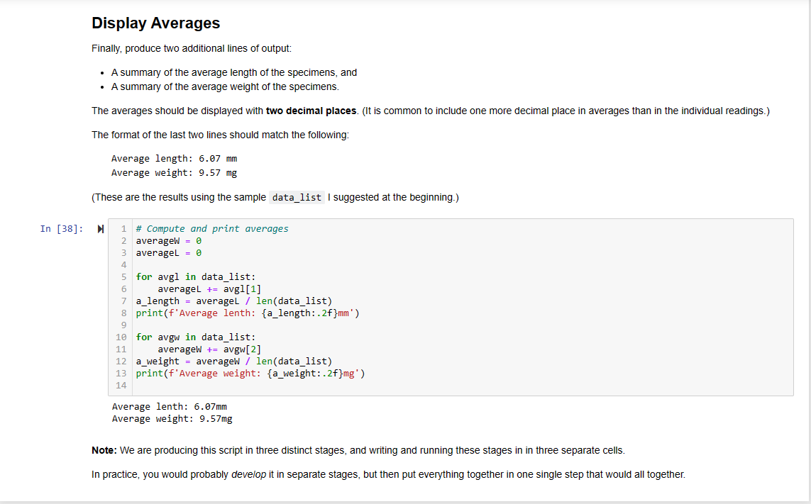 Solved Read and Store the Data Write a short script that | Chegg.com