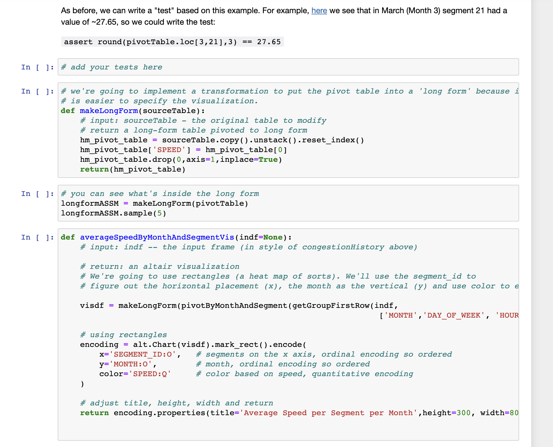 Solved \# let's generate the visualization def | Chegg.com