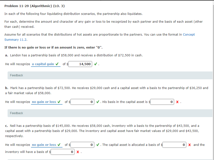 Solved Problem 11-29 (Algorithmic) (LO. 3) In each of the | Chegg.com Solved Problem 11-29 (Algorithmic) (LO. 3) In each of the | Chegg.com