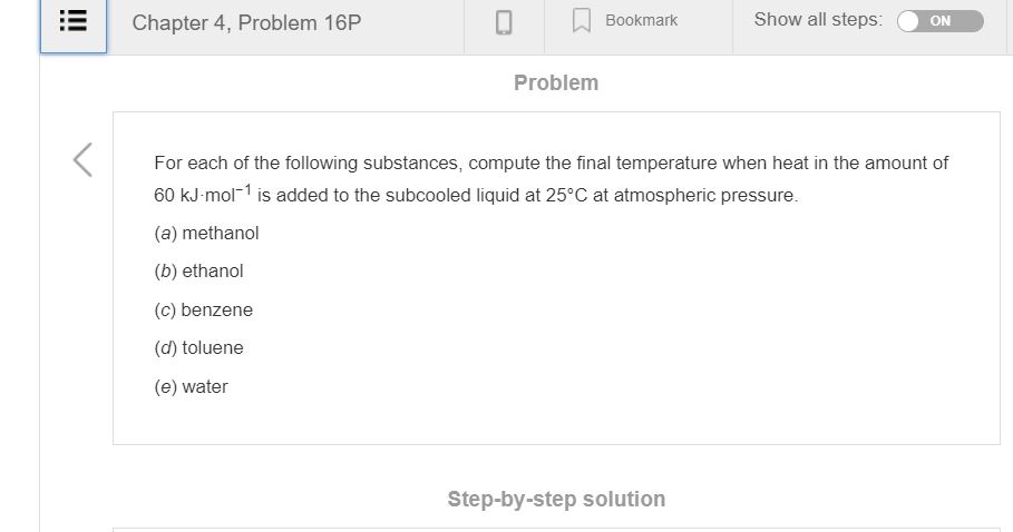 Solved Chapter 4, Problem 16P Bookmark Show all steps: ON | Chegg.com Solved Chapter 4, Problem 16P Bookmark Show all steps: ON | Chegg.com