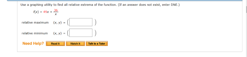 Solved Use a graphing utility to find all relative extrema | Chegg.com