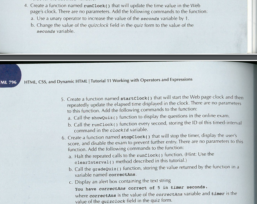 Solved I have some questions for 4-6. We're creating 3 | Chegg.com