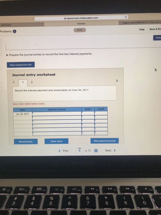 Solved Bonds D oblems Help Save & Exit Subr Check my work | Chegg.com