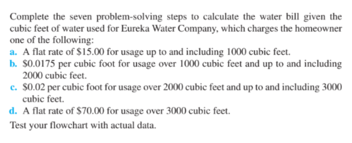 Complete the seven problem-solving steps to calculate | Chegg.com