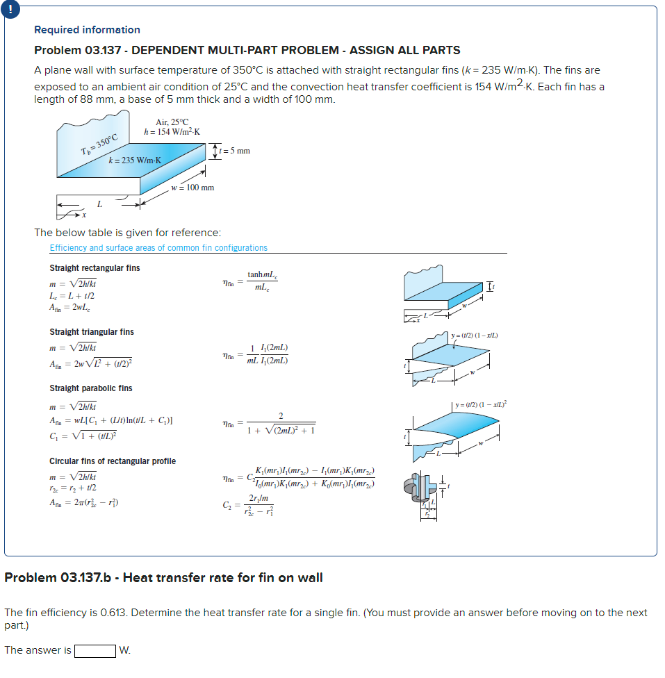 Solved Required information Problem 03.137 - DEPENDENT | Chegg.com