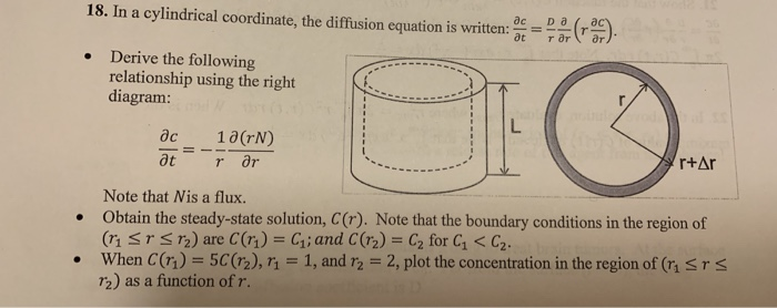 Diffusion Equation Solution Cylindrical Coordinates - Tessshebaylo