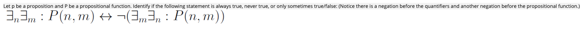 Solved Let p be a proposition and P be a propositional | Chegg.com