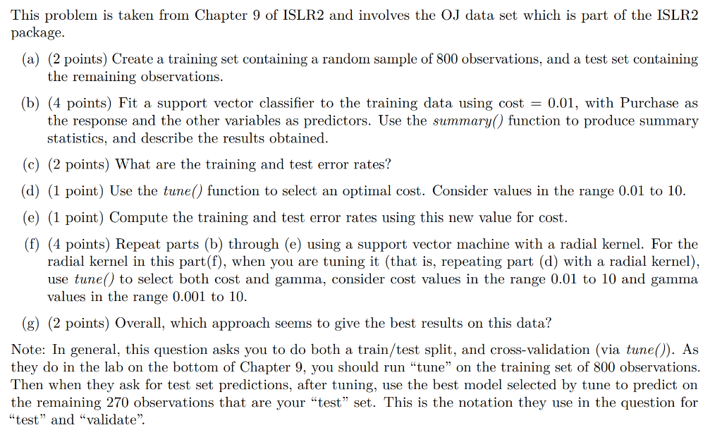 Solved ***Please give all steps to solution and if R Code is | Chegg.com