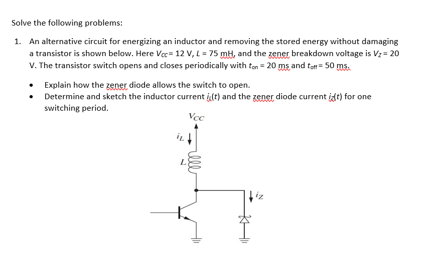 Solved Solve the following problems: 1. An alternative | Chegg.com