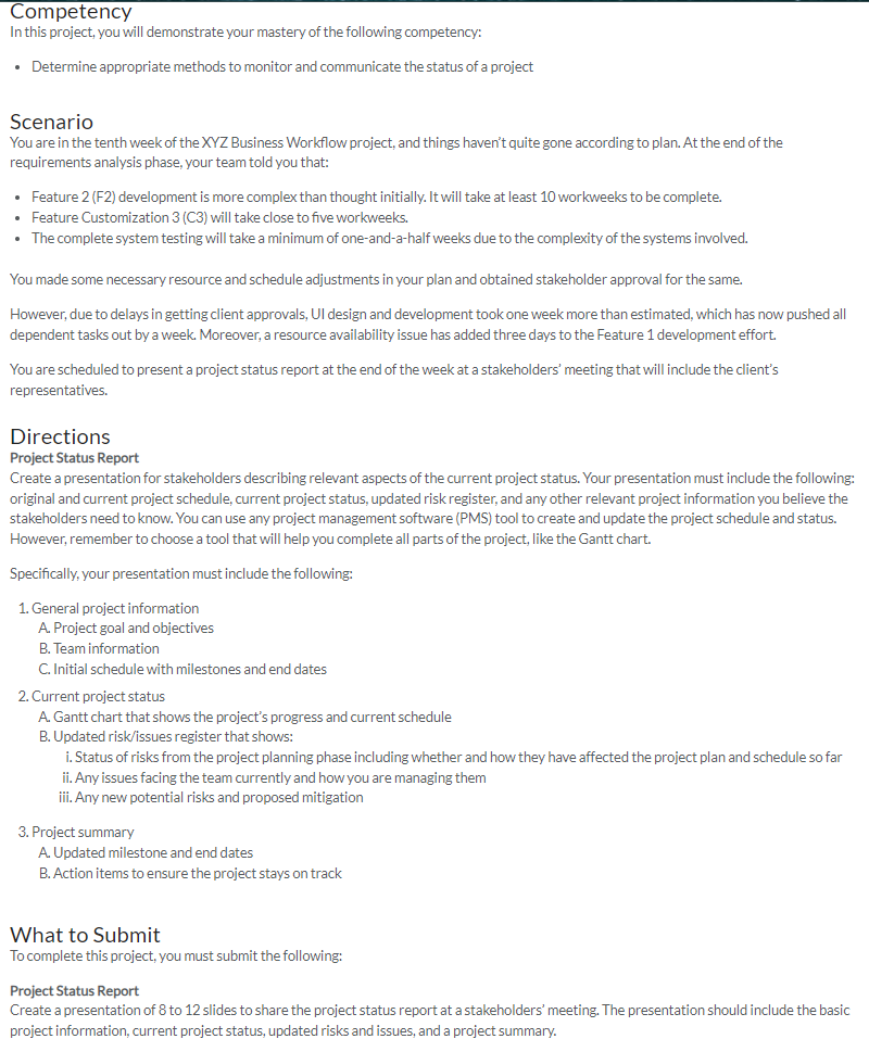 Solved - Determine appropriate methods to monitor and | Chegg.com