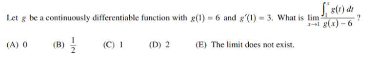 Solved Let g be a continuously differentiable function with | Chegg.com