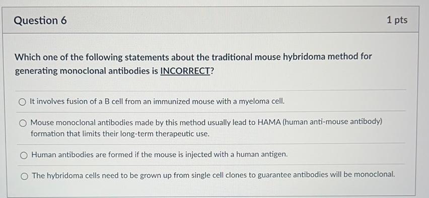 Solved Which one of the following statements about the | Chegg.com