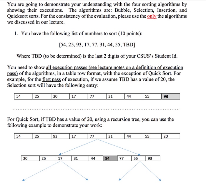Solved Assume the TBD number is: 9 | Chegg.com