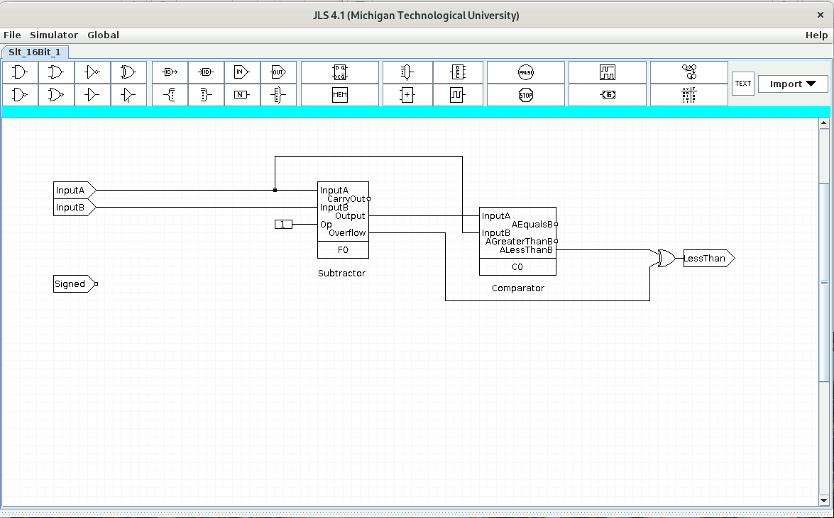 Solved I already got the input A and input B connected to | Chegg.com