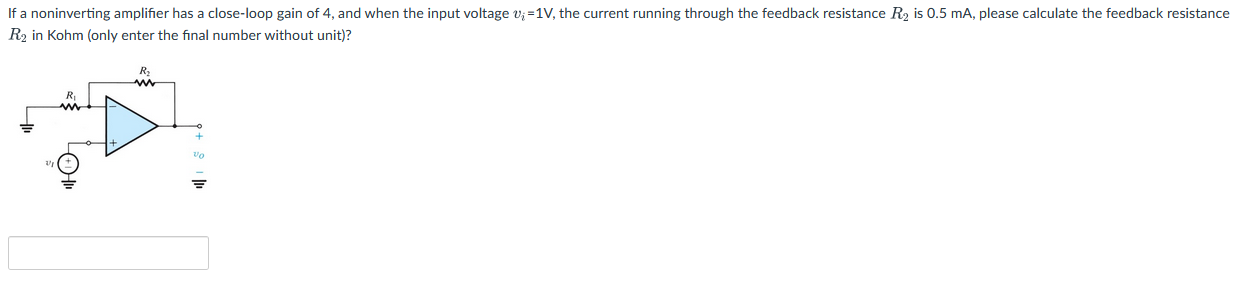 Solved In the circuit as follows, if the input voltage v1 is | Chegg.com