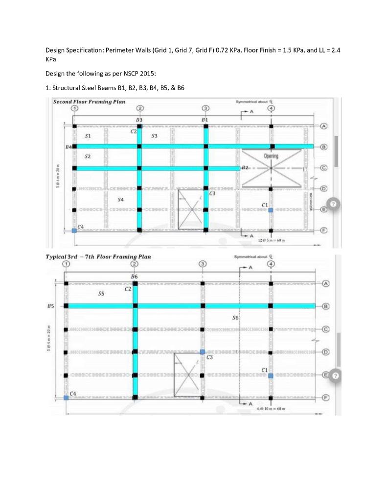 Solved Design Specification: Perimeter Walls (Grid 1, Grid | Chegg.com