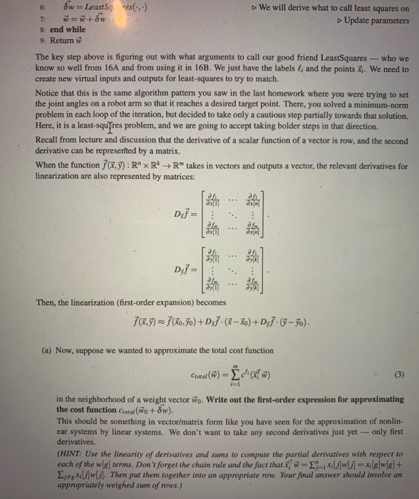 We saw in lecture how the problem of linear | Chegg.com