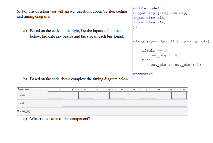 Solved 3 EGR 2400 HW #4 Clocks, Counters, Adders, Registers | Chegg.com