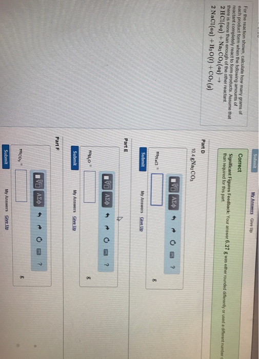 Solved For the reaction shown. calculate how many grams of | Chegg.com