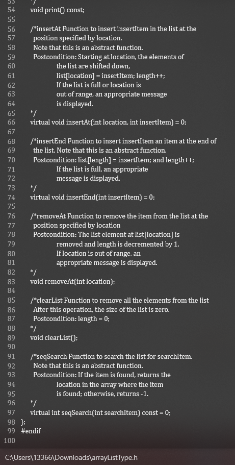 Solved A UNIQUE LIST OF STRINGS Background: When working on | Chegg.com