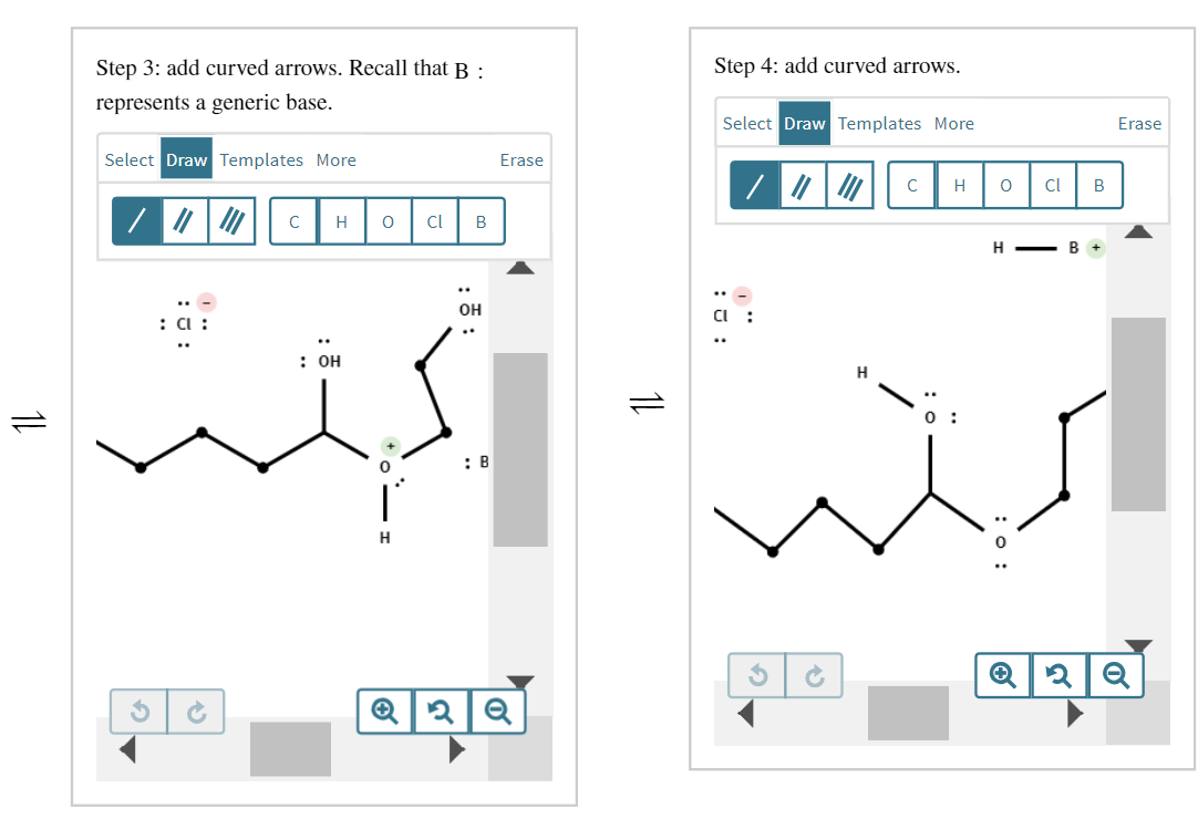 Solved Complete the curved arrow pushing mechanism of the | Chegg.com