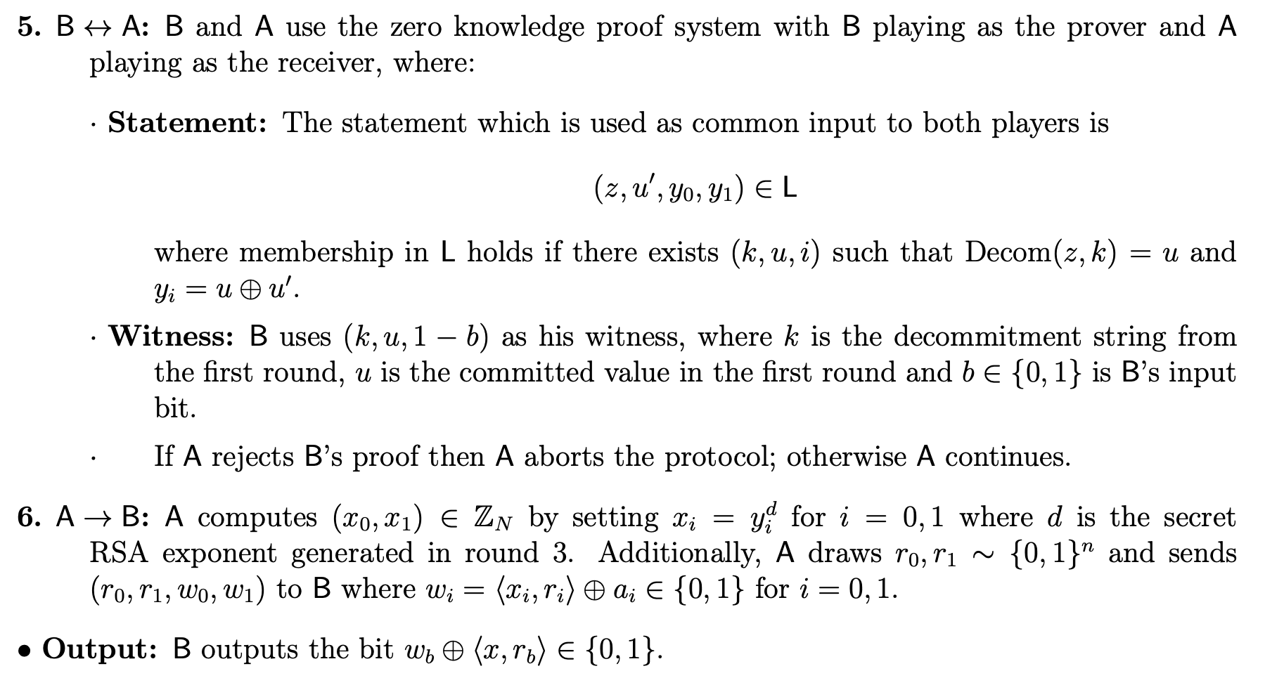 Solved In this section you will analyze a protocol for | Chegg.com