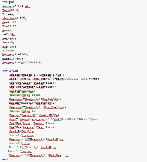 Change the matlab code to pseudo code | Chegg.com