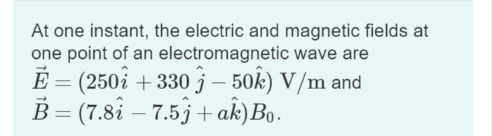 Solved 1..What is the Poynting vector at this time and | Chegg.com