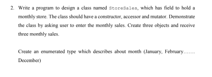 Solved a 2. Write a program to design a class named | Chegg.com