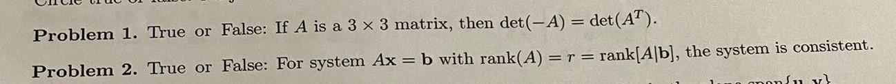 Solved Please answer both Questions in true false in 20 | Chegg.com