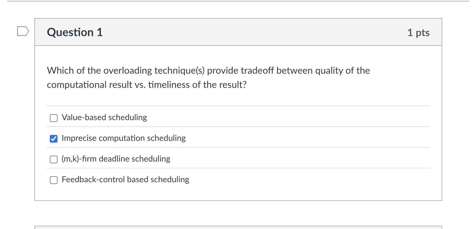 Solved Question 1Which of the overloading technique(s) | Chegg.com