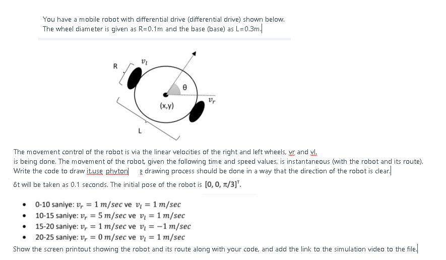it must be phyton code. also we use pygame or vphyton | Chegg.com