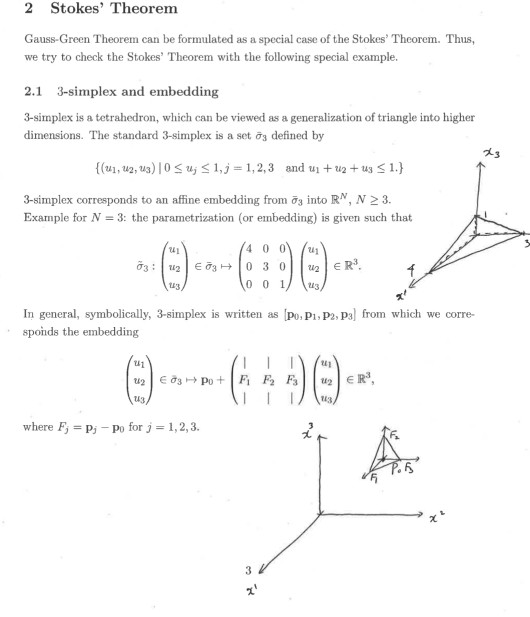 Solved 2 Stokes' Theorem Gauss-Green Theorem can be | Chegg.com