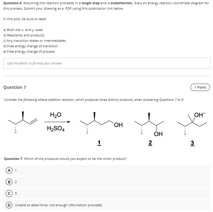 Solved Consider the following reaction, which proceeds via | Chegg.com