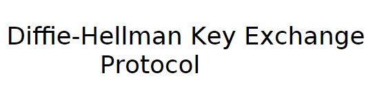 Solved Diffie-Hellman Key Exchange ProtocolExample\#1: | Chegg.com