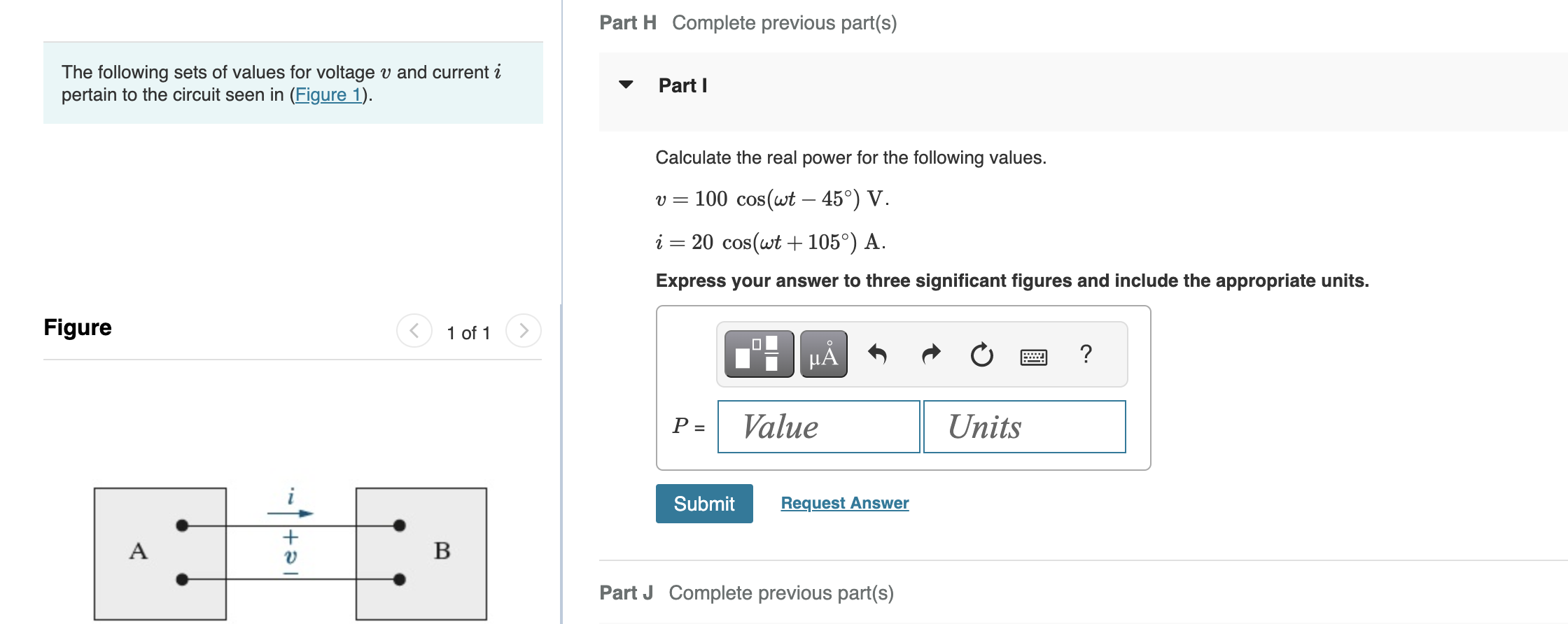 Solved Part H Complete previous part(s) The following sets | Chegg.com