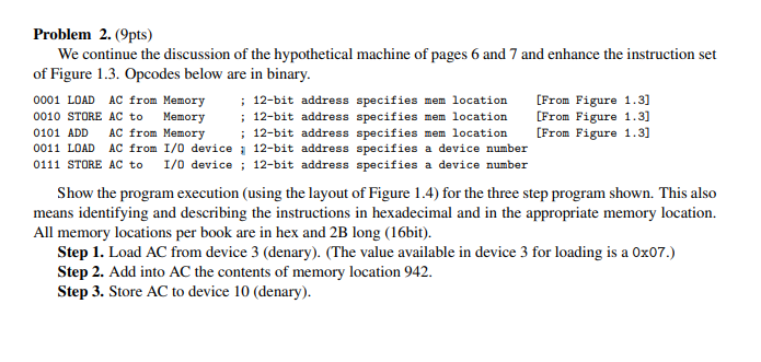 Solved Problem 2. (9pts) We continue the discussion of the | Chegg.com