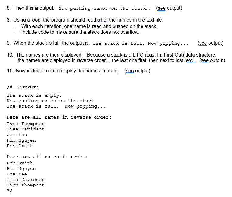 Solved Write a program and include these four files: - | Chegg.com