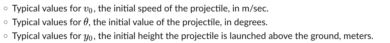 What is the projectile motion of a golf ball swing | Chegg.com