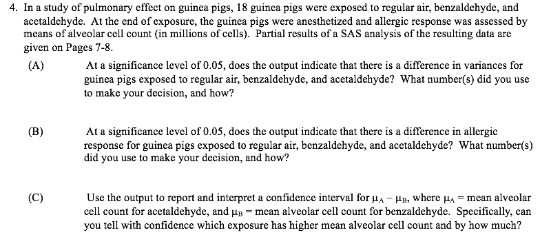 Solved The SAS System The ANOVA Procedure Dependent | Chegg.com