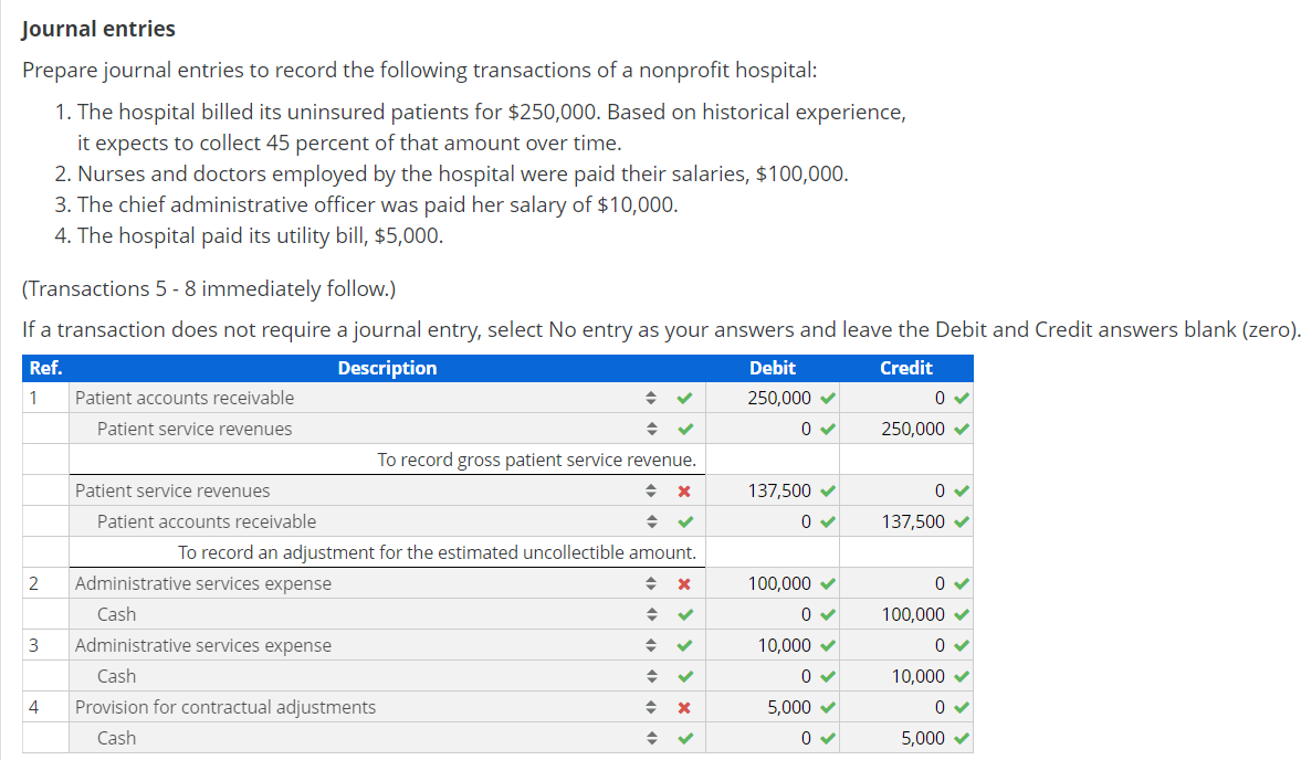 Solved Journal entries Prepare journal entries to record the | Chegg.com